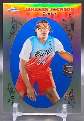 2021-22 Topps Chrome OTE #69TB-10 Jahzare Jackson '69 Topps Refractor ...