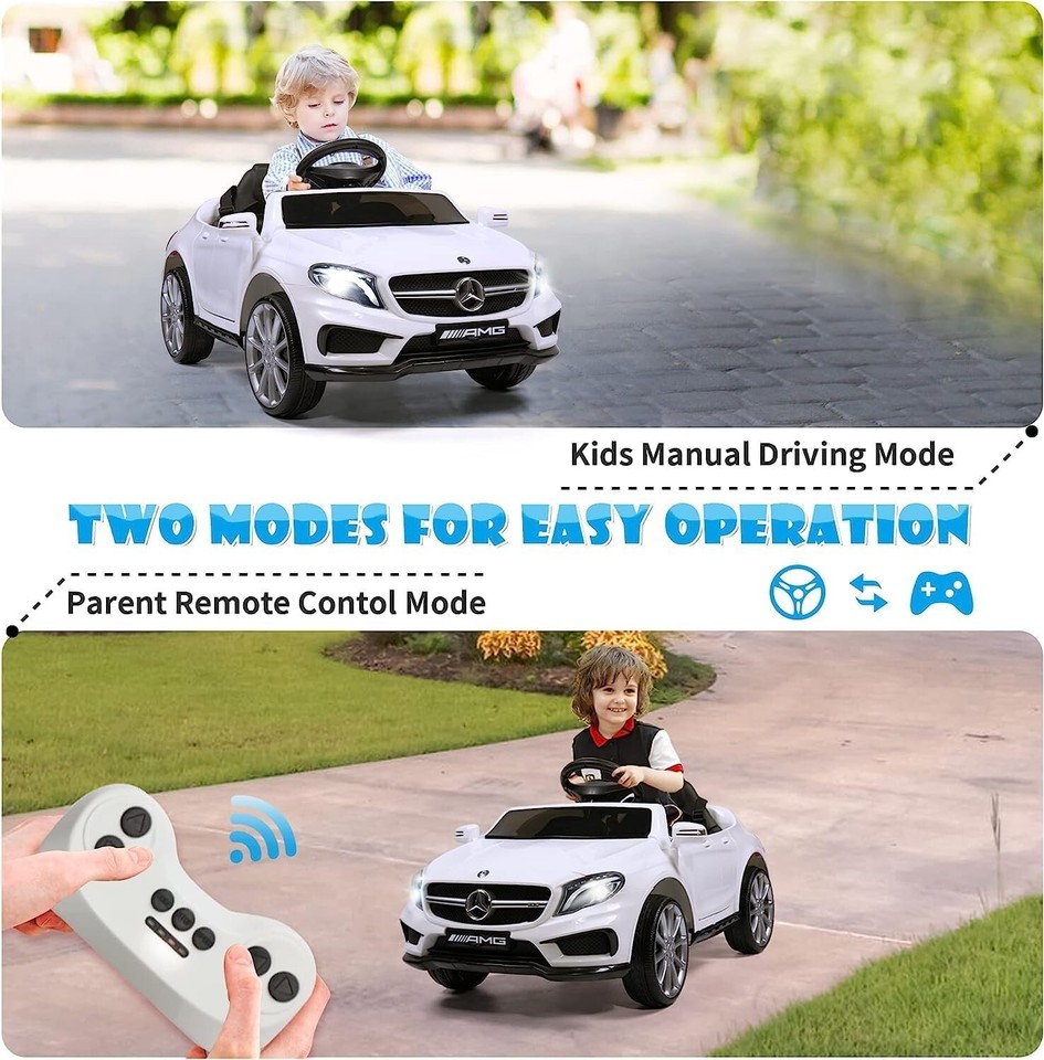 Kids Car Licensed Mercedes Benz Electric Toddler Electric Vehicle ...