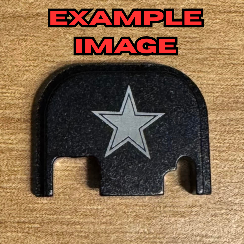 FLINTSTOCK PISTOL GUN Rear Slide Plate Back Plate For Glock Gen 1-4 | eBay