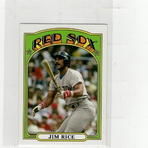 2013 Jim Rice Topps 1972 Mini #TM-46 Free Shipping (F1508) | eBay