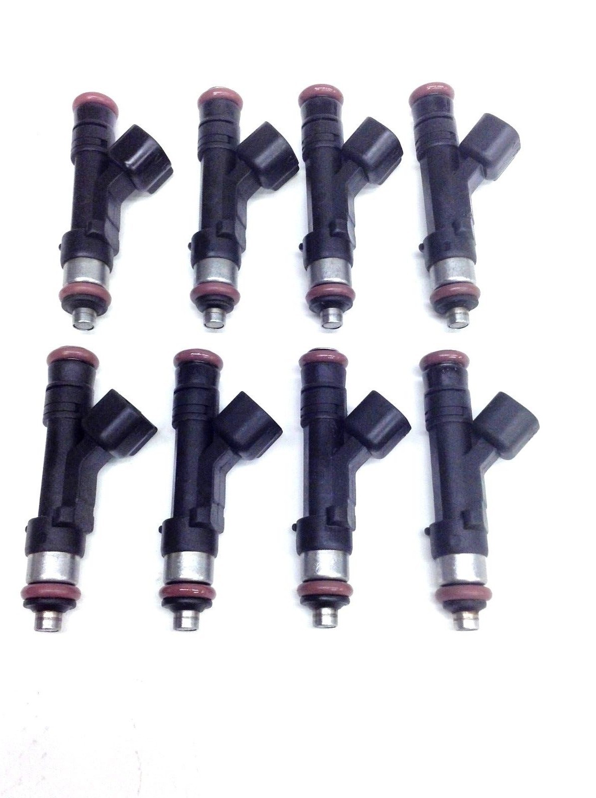 SET OF 8 BOSCH FUEL INJECTORS 0280158001 2003-2009 FORD TRUCKS 5.4L V8 ...