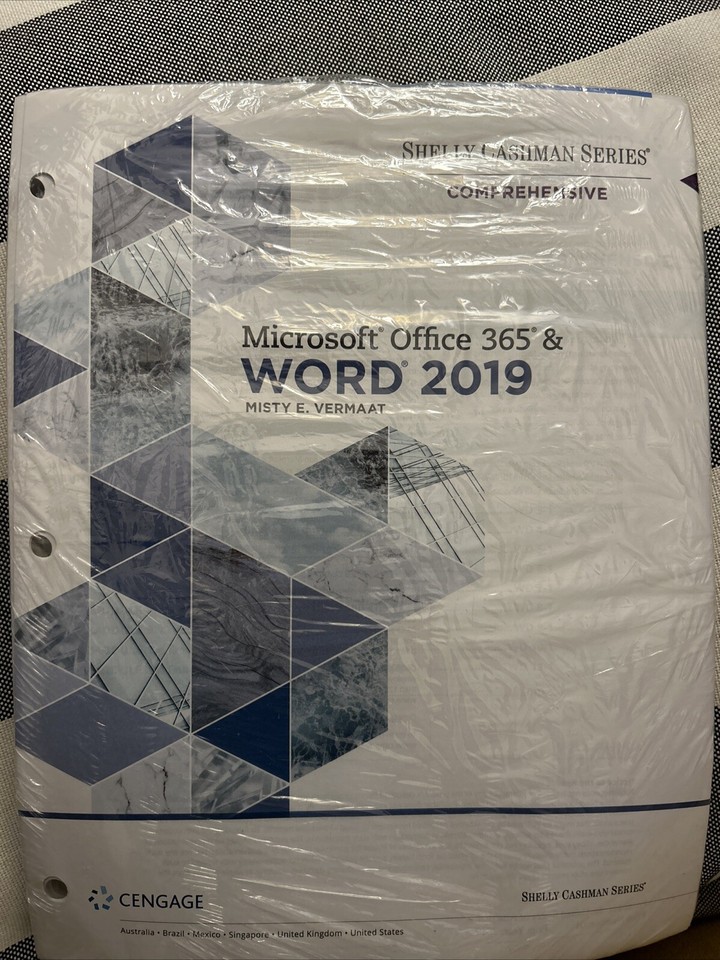 Bundle: Shelly Cashman Series Microsoft Office 365 and Word 2019 ...
