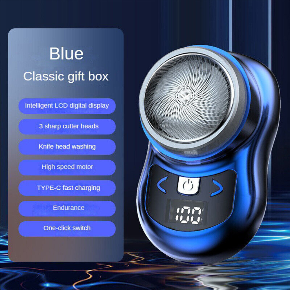 Digital Elektrischer Rasierer für Männer USB MINI-SHAVE PORTABLE ...