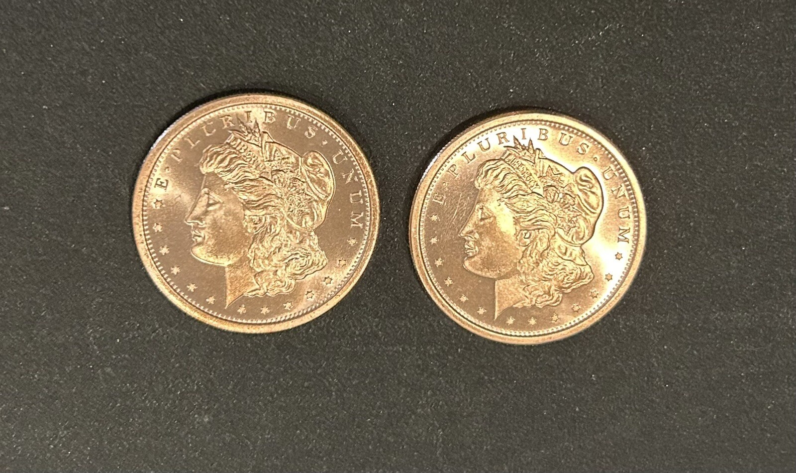 2 - Copper 1 oz Morgan Round (Golden State Mint) | eBay