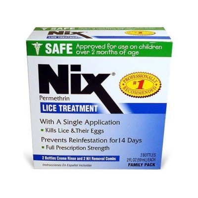 NIX Cream Rinse Family Pack 2x2-Ounce Box | eBay