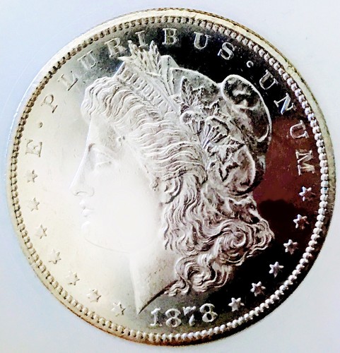 1878 CC MORGAN DOLLAR! GEM BU+++CAMEO DMPL INSANE MIRRORS! STUNNING! NR ...