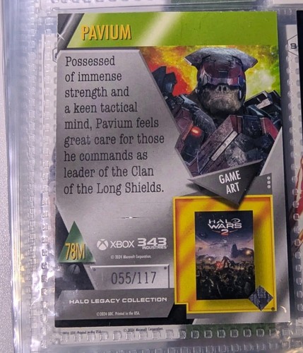 Upper Deck Halo Legacy Collection || Metal Pavium 055/117 || | eBay