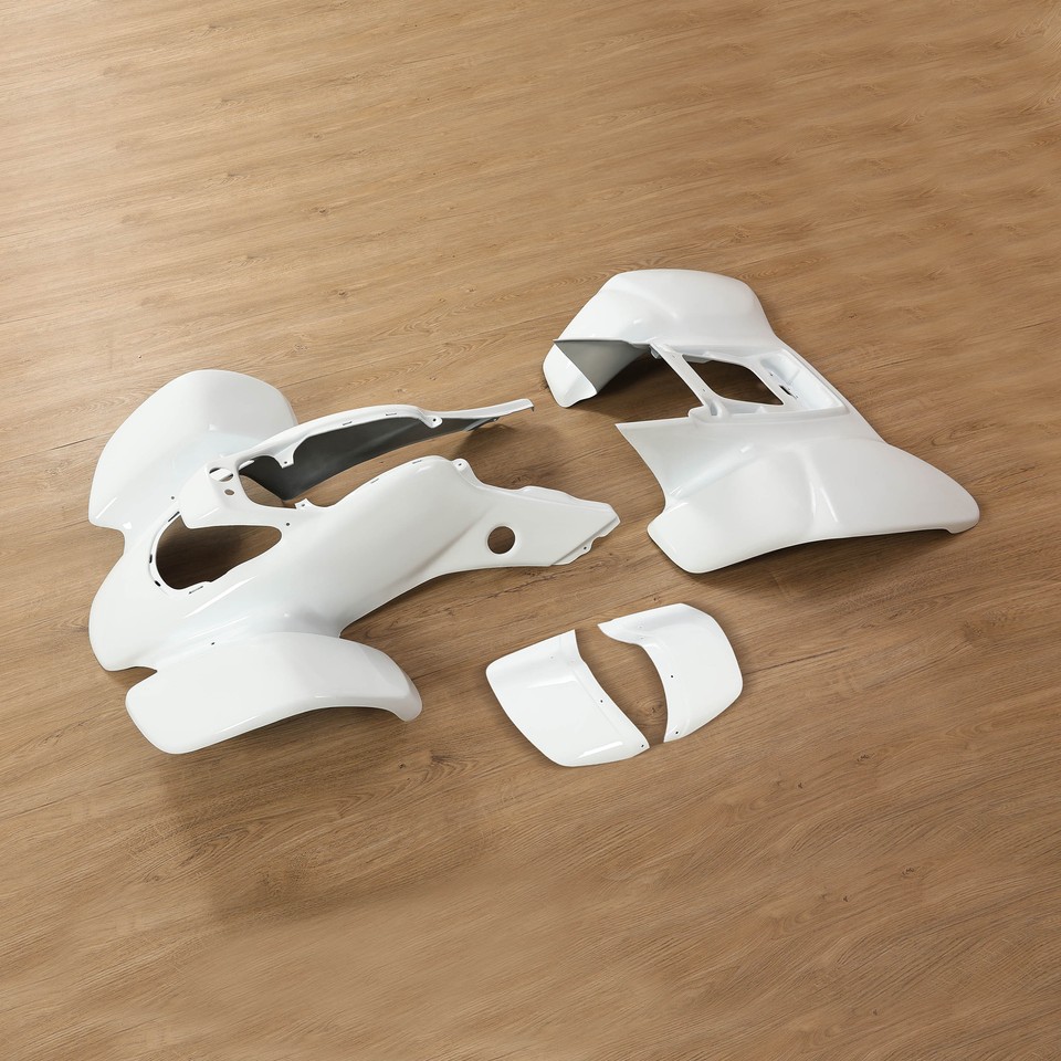 For Honda TRX 400EX TRX400EX 2005-2007 White Front+Rear Fender Kit ABS ...