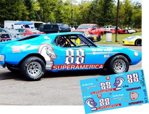 CD_2238 #88 Tom Reffner Blue Knight Javelin 1:64 scale decals ~OVERSTOCK~