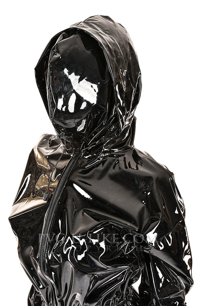 PVC Plastic Vinyl Catsuit PVC Fetish Plastic Overalls One piece PVC ...