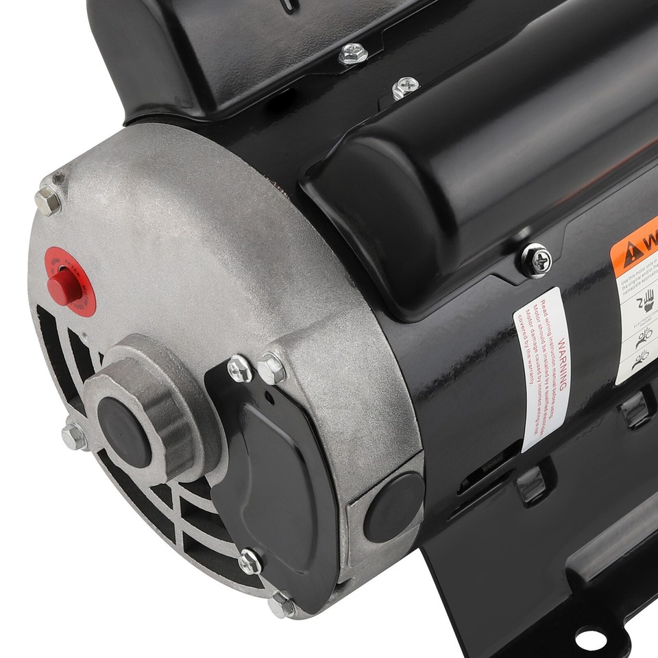 Air Compressor Motor 3450RPM 5HP 7/8“ Shaft 184TZ Keyed CCW-SE Single ...