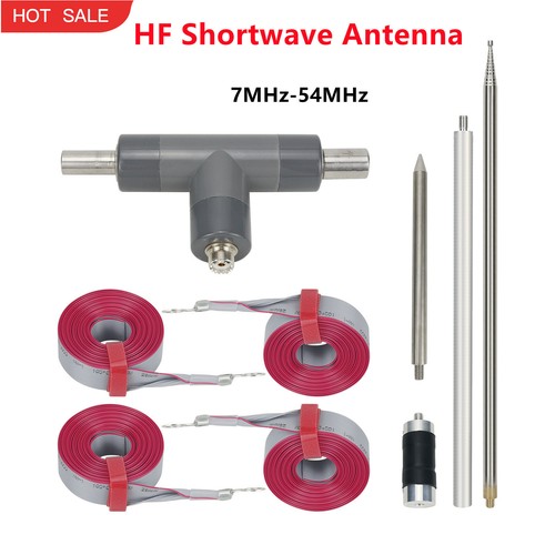 7MHz-54MHz Shortwave Antenna HF Antenna for YAESU XIEGU Q900 HamGeek ...