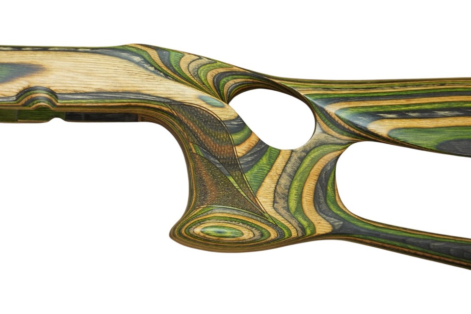 Thompson TCR22/Ruger Model 10/22 Rifle CHECKERED LAMINATE WOOD ...