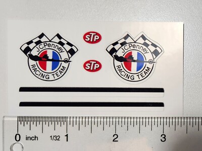 J C Penny Racing Team Stickers Promotional Tonka VW Bug Volkswagen ...