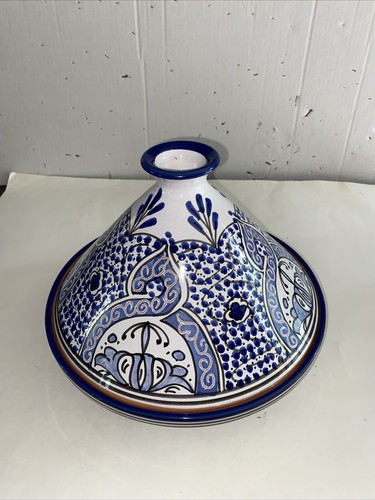 Tunisian TAGINE Pot Tunisia Signed By Artist | eBay