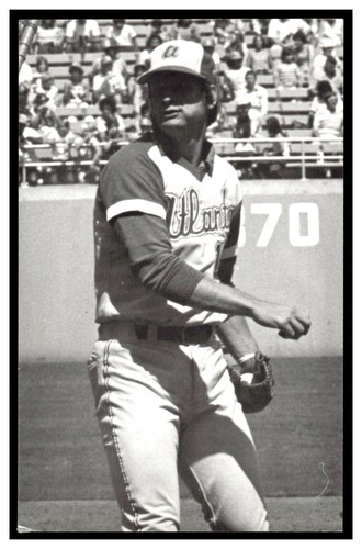 Darrell Chaney (1977) Atlanta Braves Vintage Baseball Postcard BL3 | eBay