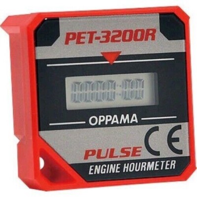 Oppama PET-3200R Hour Meter - Engine RPM Tachometer Gauge - New Genuine ...