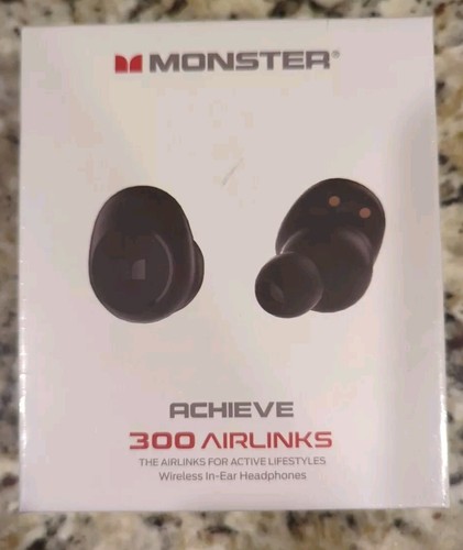 Monster Wireless Earbuds, Achieve 300 AirLinks Headphones Touch Control ...