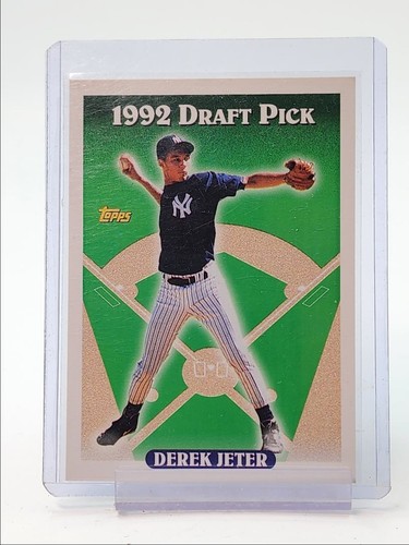 DEREK JETER 1992 TOPPS DRAFT PICK BASEBALL ROOKIE YANKEES Q4628 | eBay