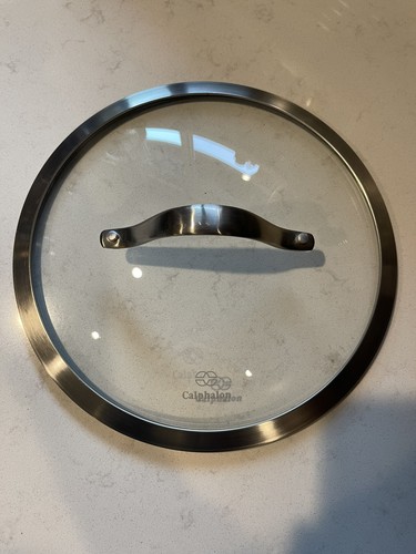 Calphalon Tempered Glass Replacement Lid ONLY 10 1/4” Outer, 9 3/4 ...