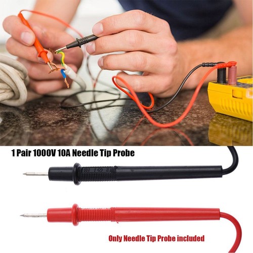 Tip Probe MultiMeter Test Leads Universal Wire Pen For Digital ...