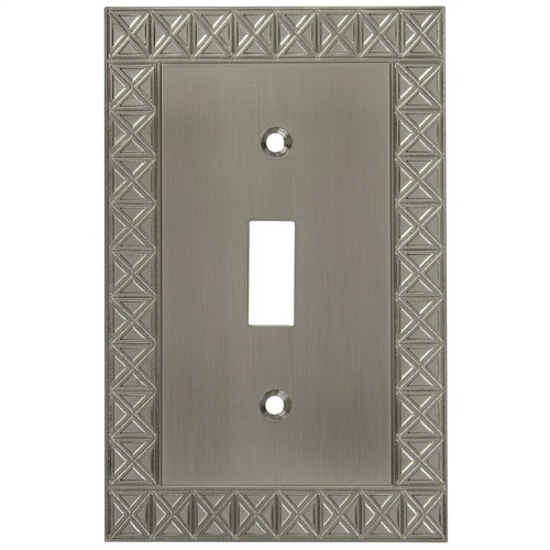 National Hardware S803-304 Pinnacle Single Switch Wall Plate Satin ...