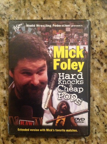 WWF-WWE - Mick Foley: Hard Knocks Cheap Pops (DVD,2001)NEW OOP ...