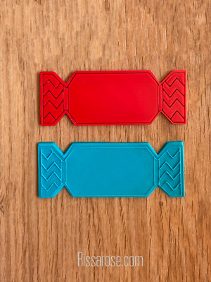 Christmas Bon Bon Cracker Cookie Cutter debosser personalized space ...