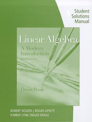 Linear Algebra : A Modern Introduction by David Poole (2011, Trade ...