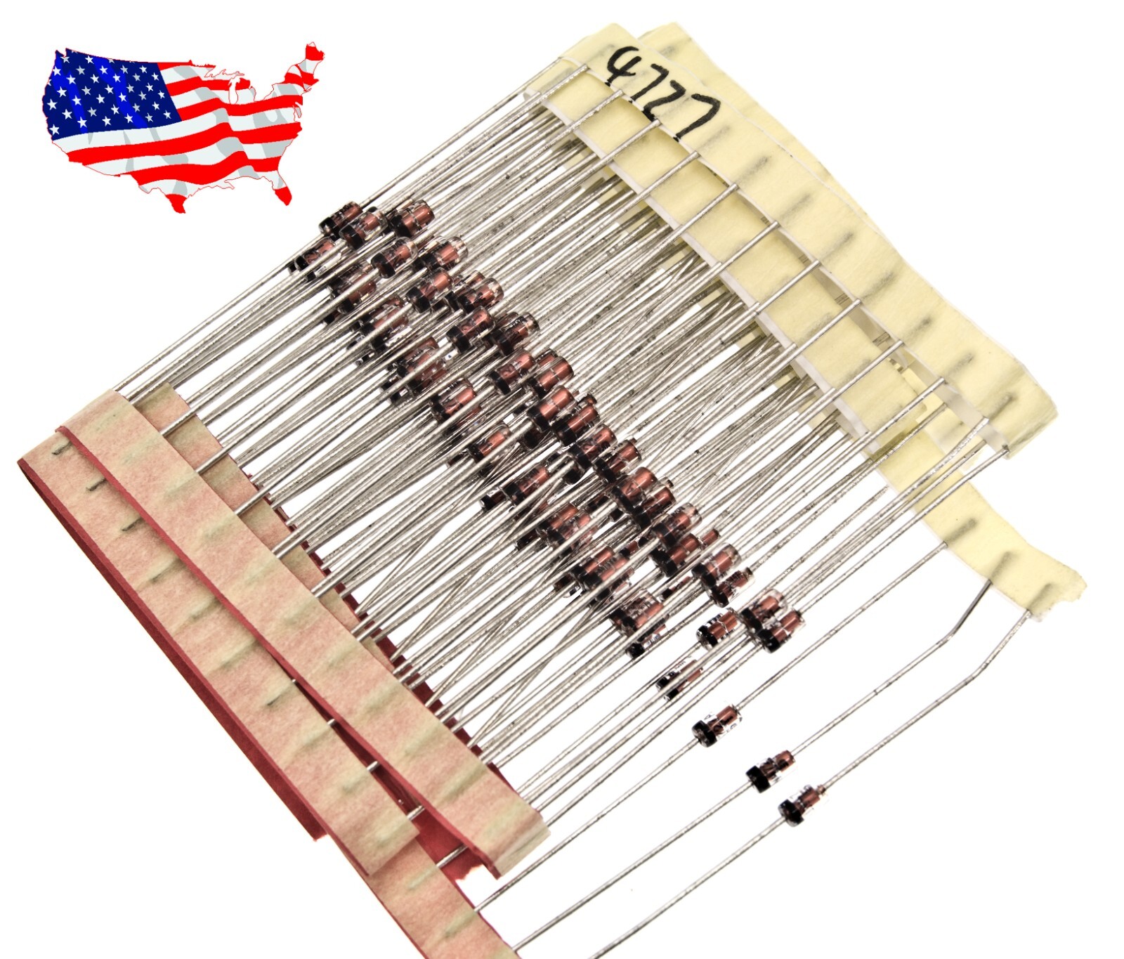 " 1W 1N47xxA 1N4727A - 1N4761A (3.0v - 75v) Zener Diode DO-41 (5,10 pcs ...