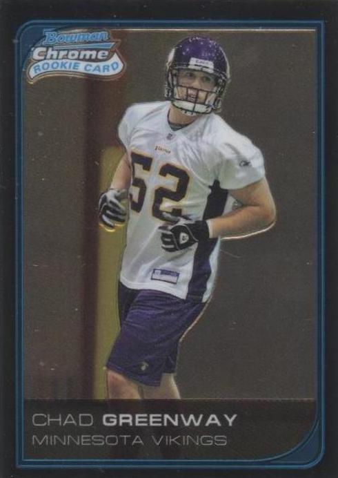 2006 Bowman Chrome - Chad Greenway #243 (RC) for sale online | eBay