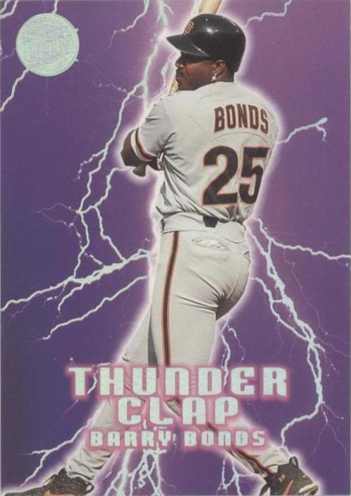 1996 Fleer Ultra - Thunder Clap Barry Bonds #2 Gold Medallion Edition ...