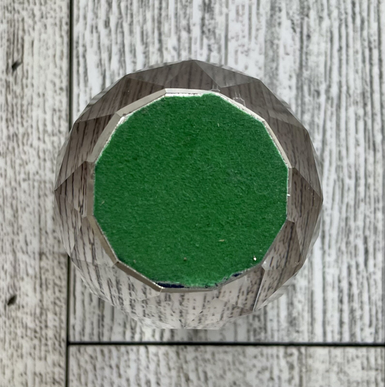 ETCHED CUT CRYSTAL CHICAGO PRISM PAPERWEIGHT/SMALL DECOR W/TOWERS ...