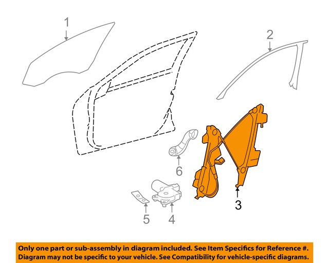 MERCEDES Mercedes-Benz OEM Cls63 AMG Front Door-window Regulator ...