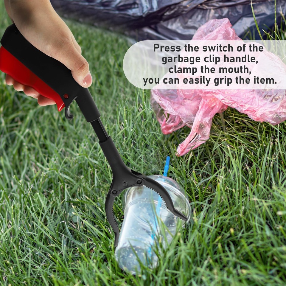 Short Grabber Reacher Tool 2 PCS,Small Grabber Reacher Tools Non-Slip ...