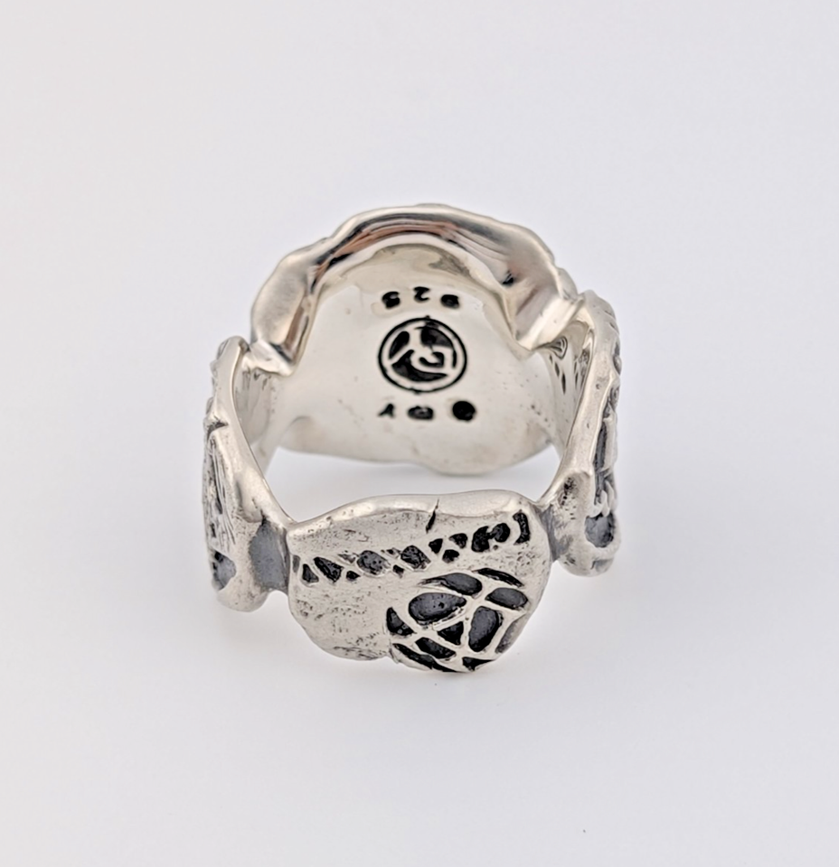 David Yurman Sterling Silver Shipwreck Coin Ring Size 10 | eBay