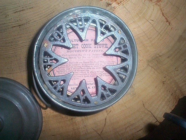 vintage Houchin's Pocket Cook Stove circa patented 1875-1883 camp stove ...