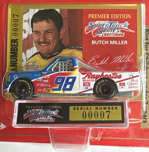 Racing Champions Matched Serial Number #98 Butch Miller 1995 NASCAR ...