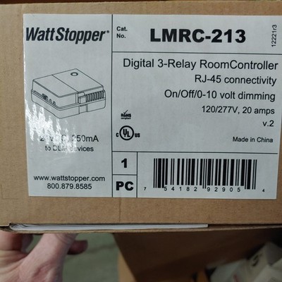 Legrand Wattstopper LMRC-213 room Controller V.3 | eBay