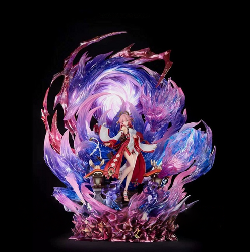 Imagination Studio Yae Miko Model Resin In Stock Genshin Impact Painted ...