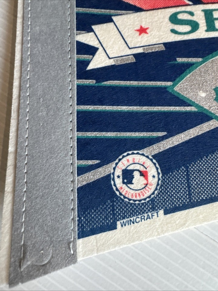 Vintage Seattle Mariners Pennant MLB Full Size WinCraft | eBay