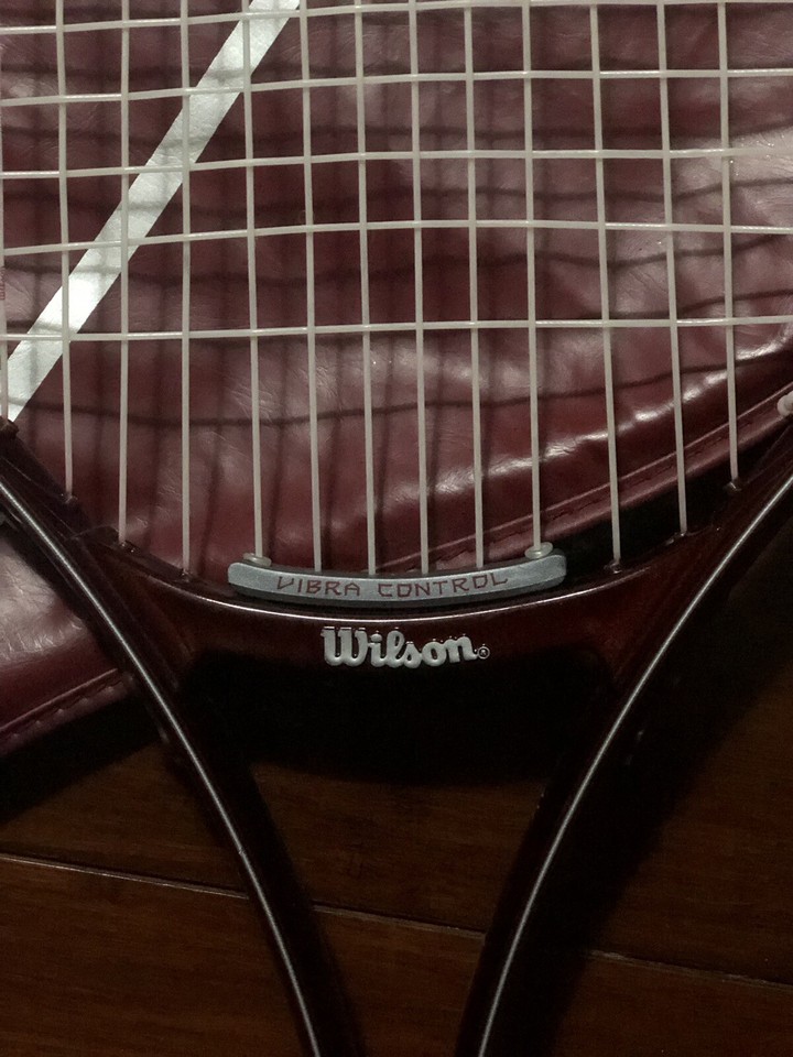 Wilson Pro 110 Tennis Racquet 4 1/4 w/ Cover Racket Vibra Control Beta ...