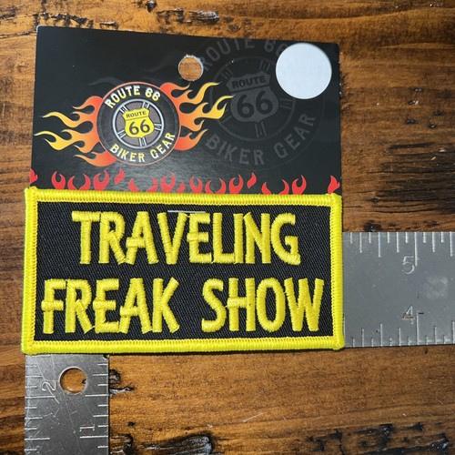 Traveling Freak Show 3” Patch Yellow And Black | eBay