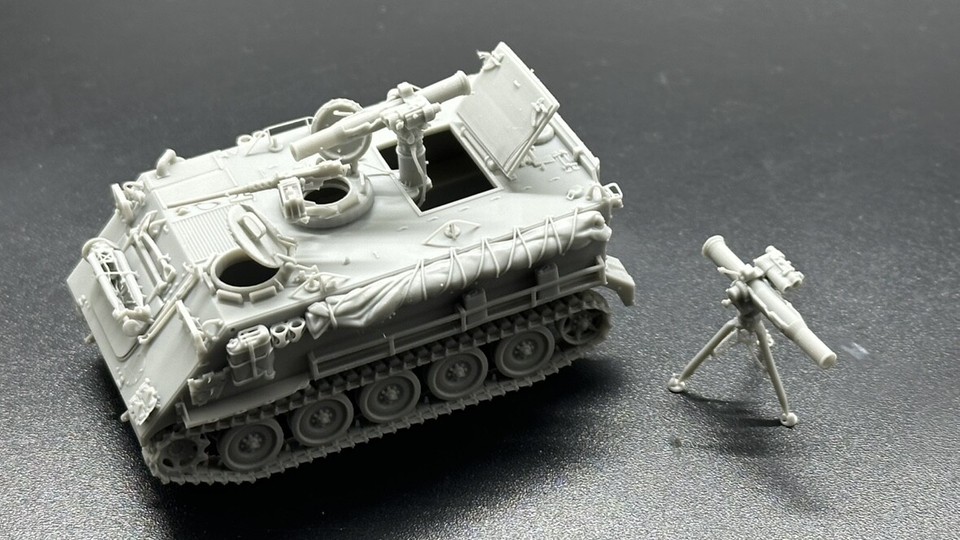 3D Printed 1/72/87/144 M113A1 Armored Vehicle + BGM-71 TOWAnti-tank ...