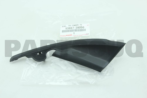 5386728050 Genuine Toyota SEAL, FRONT FENDER TO COWL SIDE, LH 53867 ...