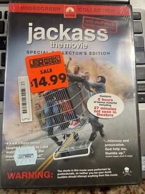 Jackass: The Movie (DVD, 2003, Widescreen) Brand New Sealed 97363416449 ...