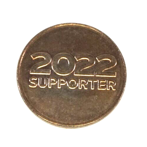 Token Orbis 2022 Supporter 25mm Coin Medallion | eBay