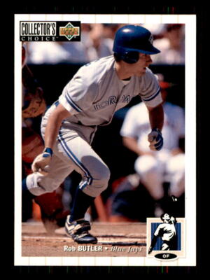1994 Baseball Upper Deck CC Rob Butler Toronto Blue Jays #71 | eBay