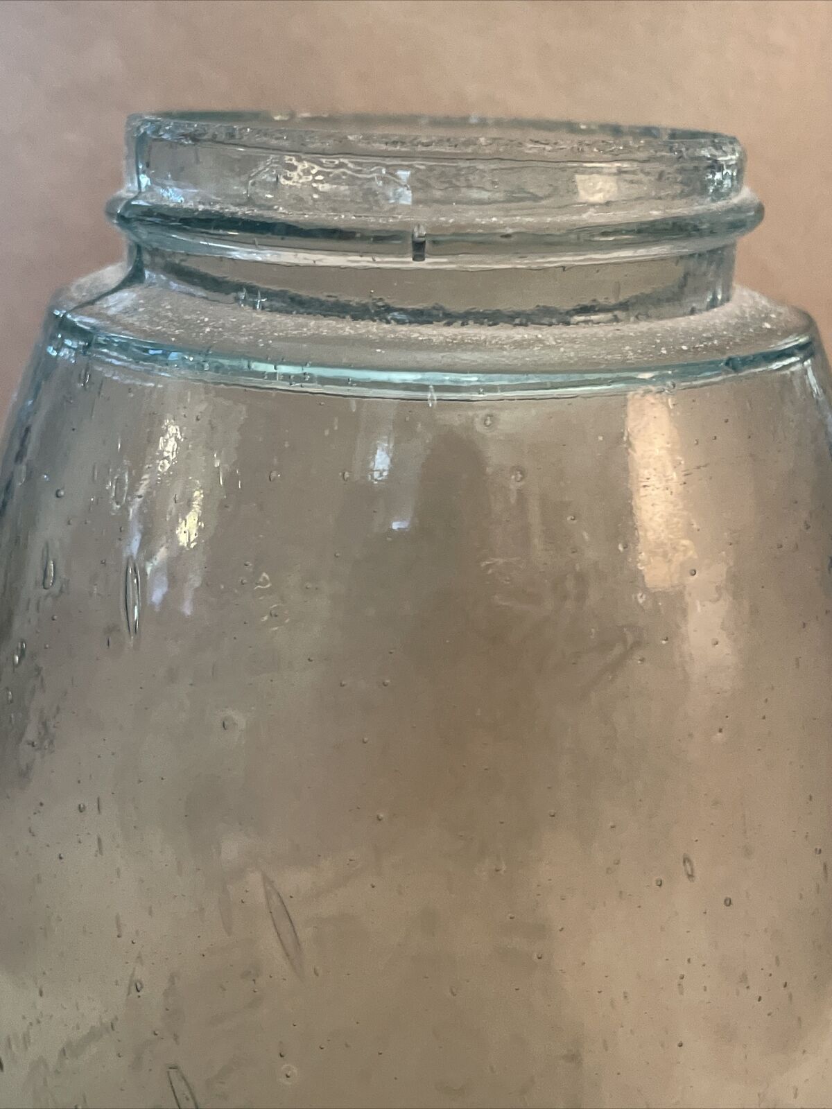 Vintage 1/2 Gallon Aqua Mason's Keystone Patent Nov 30th 1858 Jar J23 ...