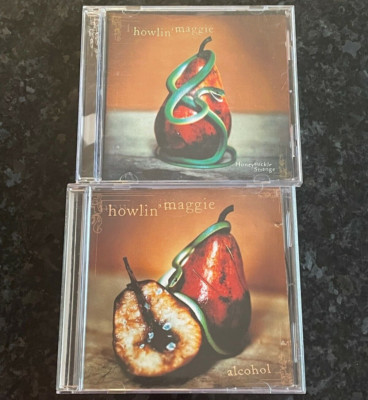 (2) CD LOT HOWLIN MAGGIE Alcohol & Honeysuckle Strange PROMO DJ CD ...